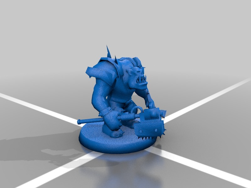 Fichier 3D gratuit Warboss orks・Design pour imprimante 3D à télécharger ...