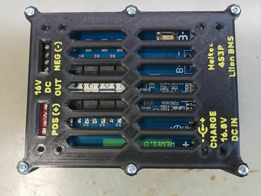 Free 3D file Enclosure for 4S3P 18650 BMS stack・3D printer design to ...