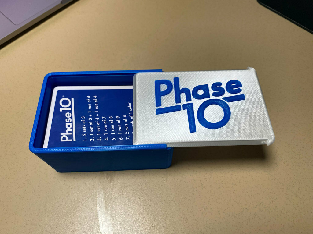 Free 3D file Phase 10 Card Box (remixed lid) 📦・3D printing model to ...