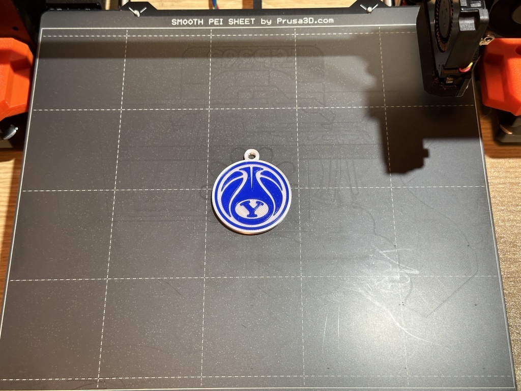 Free 3D file BYU Basketball Keychain 🏀・3D printing idea to download・Cults