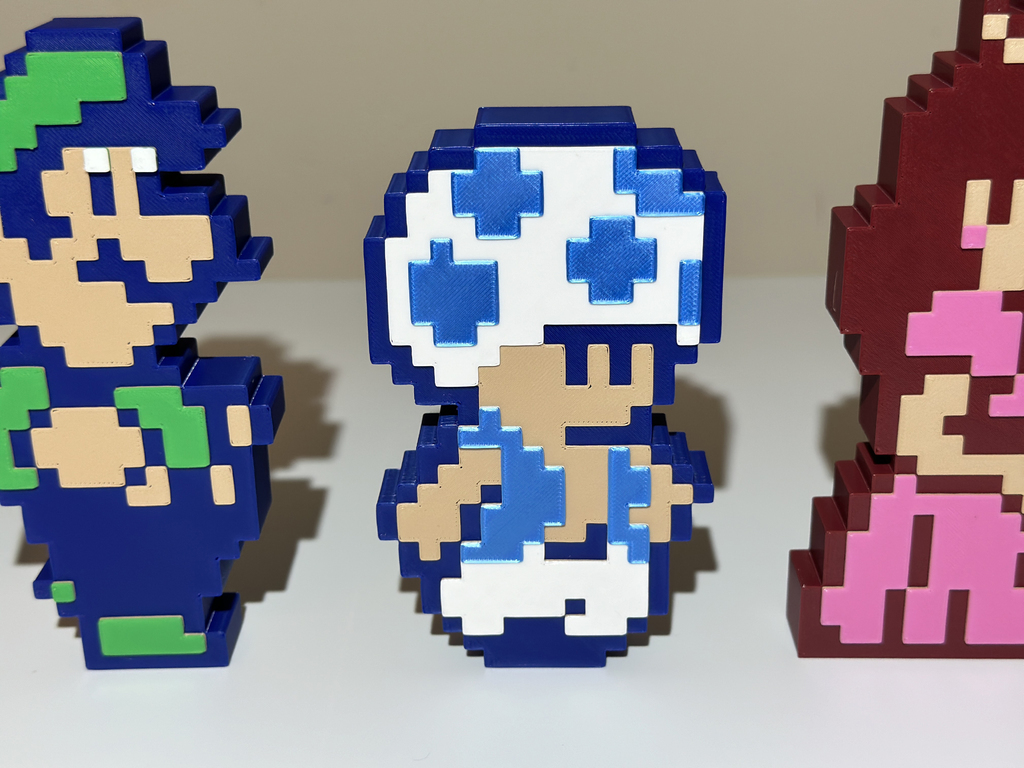 Free 3D file Super Mario 2 (NES) Figurines 🍑・3D print model to download ...