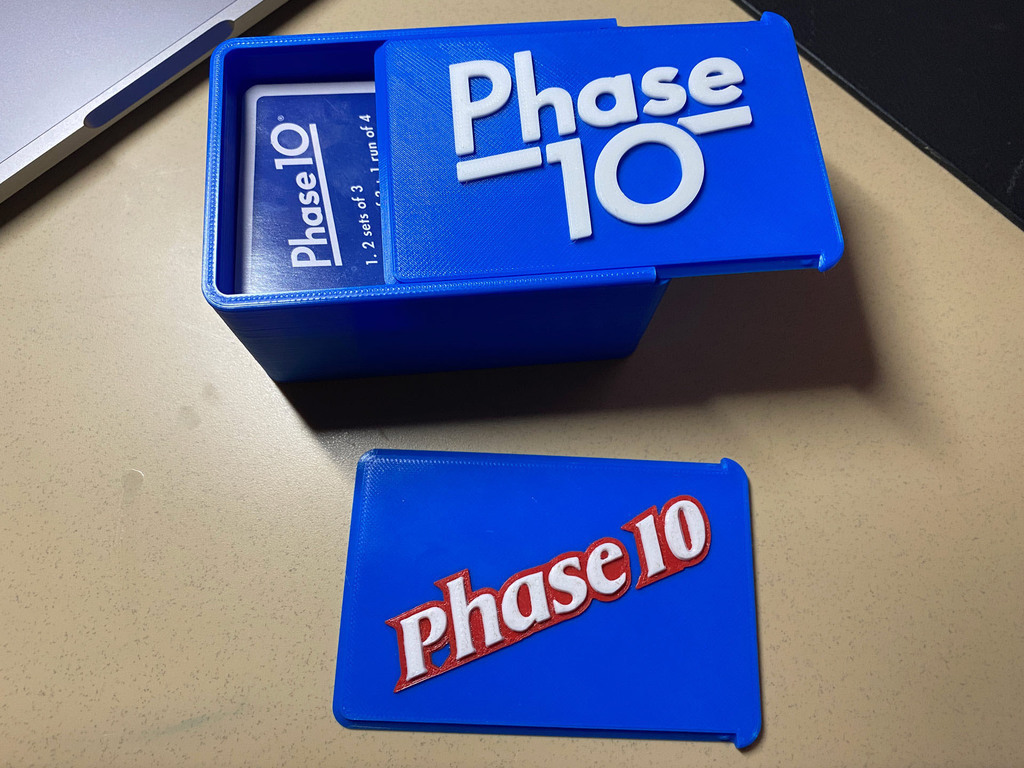 Free 3D file Phase 10 Card Box (remixed lid) 📦・3D printing model to ...