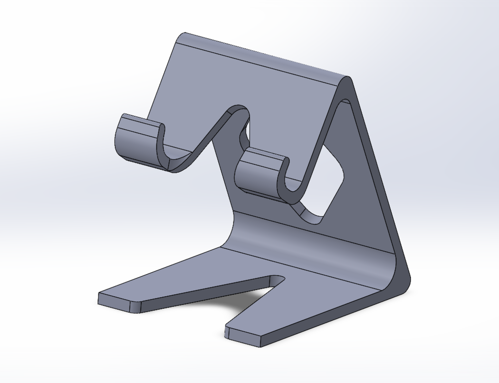 Free 3D file Phone Stand - Fast Printable, No Support 📞・3D printable ...