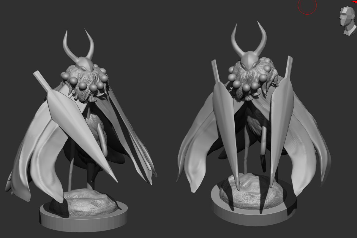 Archivo STL Markoth - Hollow Knight (no Split)・Plan de impresión en 3D ...