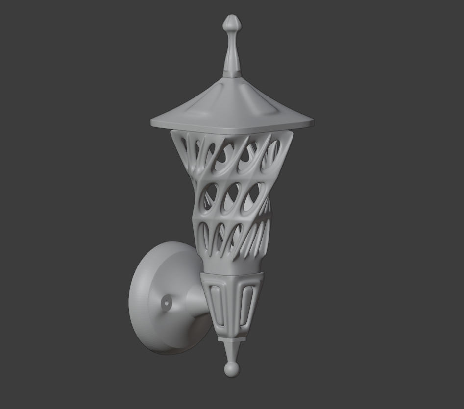STL file WALL LIGHT・Model to download and 3D print・Cults