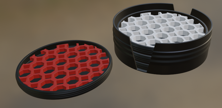 STL file Beer Coaster・Model to download and 3D print・Cults