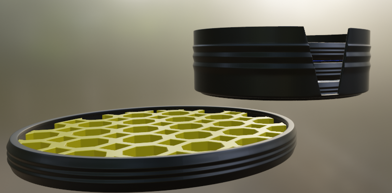 STL file Beer Coaster・Model to download and 3D print・Cults