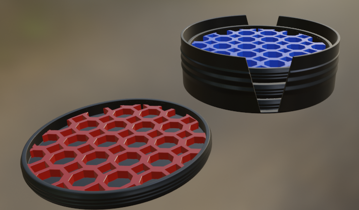 STL file Beer Coaster・Model to download and 3D print・Cults