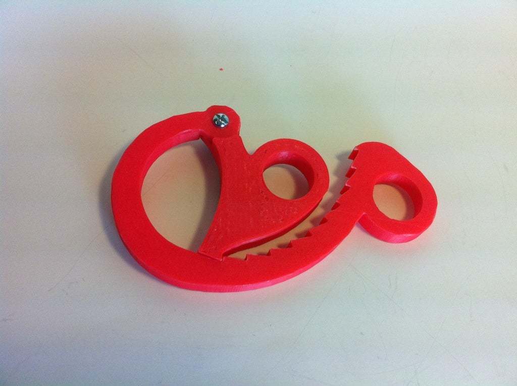 Free STL file Ratcheting Cable Clamp・Design to download and 3D print・Cults