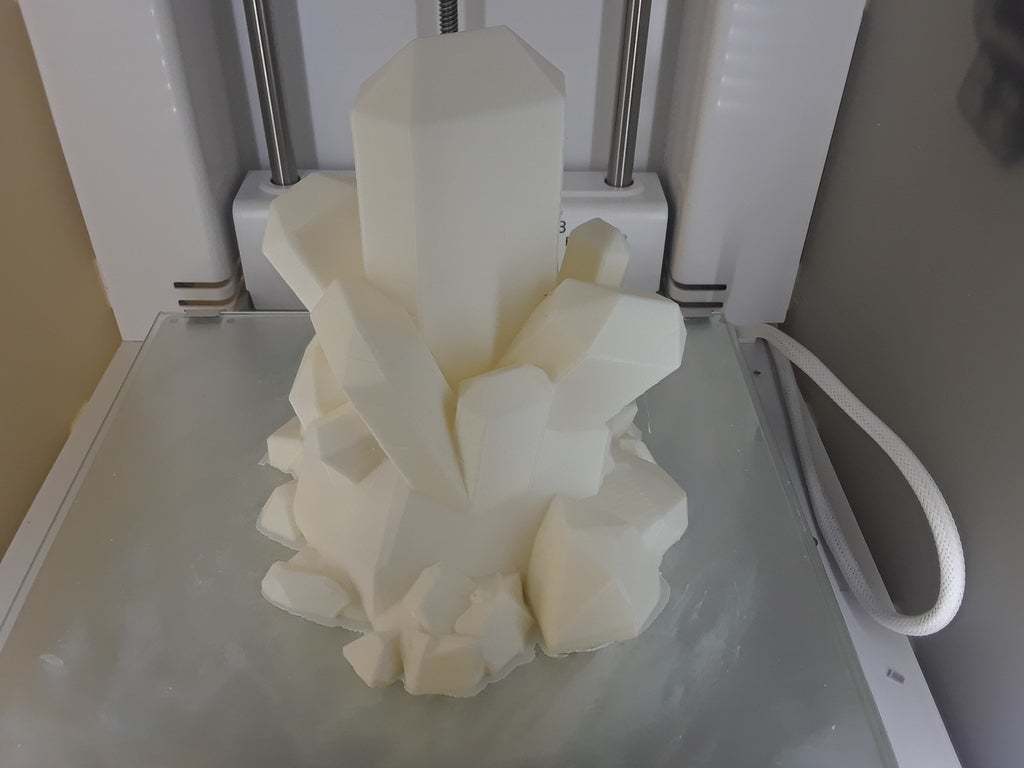 Free STL file Glowing Crystal Rock Nightlight・3D print design to ...