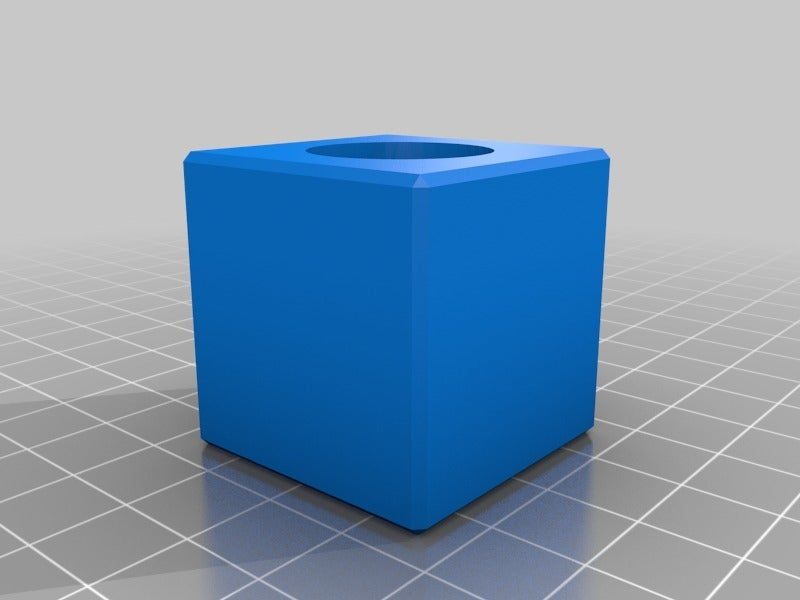 Free STL file Mini Minecraft Ore Cube Nightlight Redstone・3D printing ...