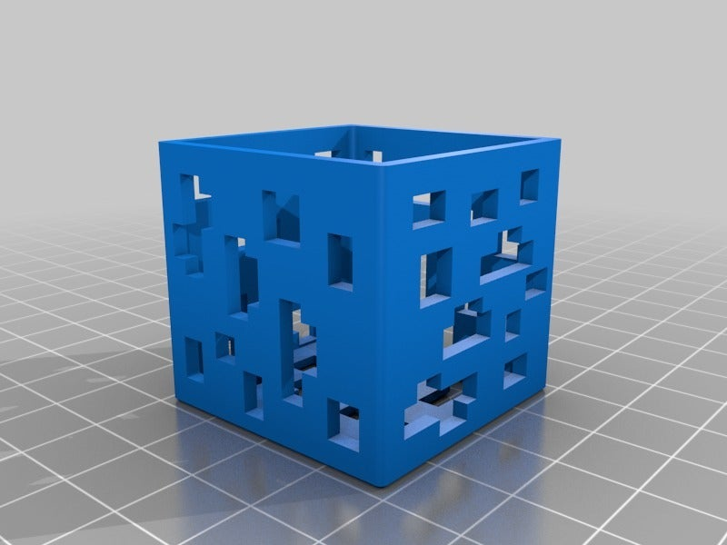 Free STL file Mini Minecraft Ore Cube Nightlight Redstone・3D printing ...