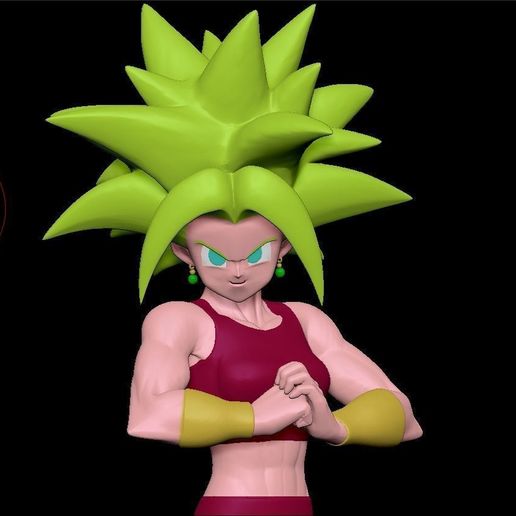 Descargar archivo STL Kefla - Dragon Ball Super - Colección N° 1 • Plan ...