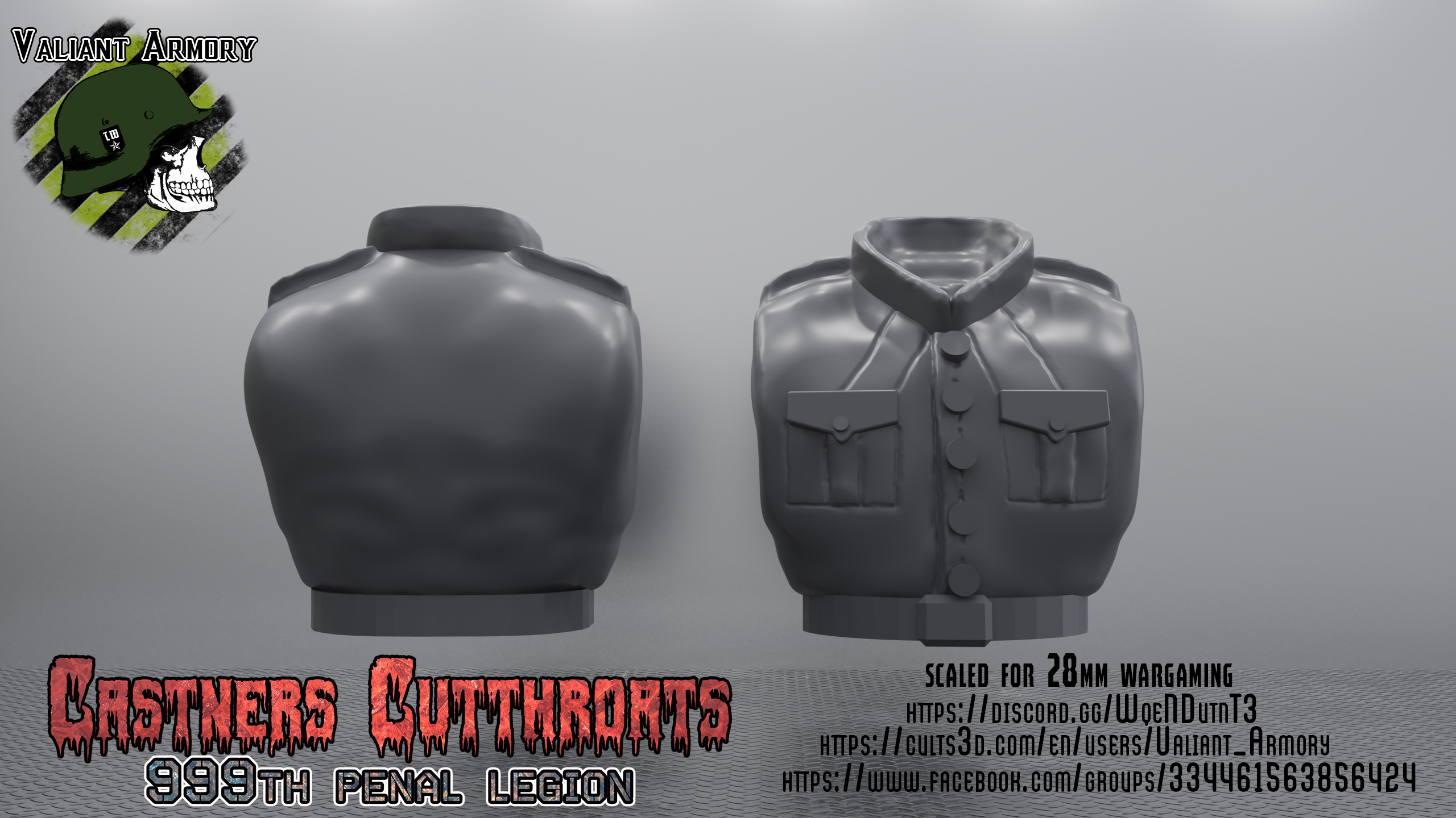STL file Marine Officer Torso・3D printable model to download・Cults