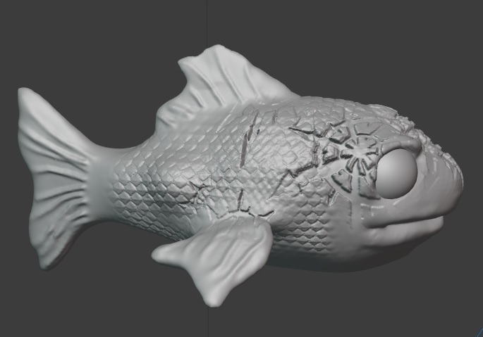 STL-Datei DnD Chaos Fish, Destroyer of the Nether 🐠・Design für den 3D ...