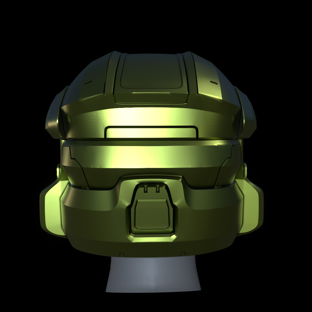 Free 3D file Halo Infinite: Mark V Zeta Helmet 😇・3D print model to ...