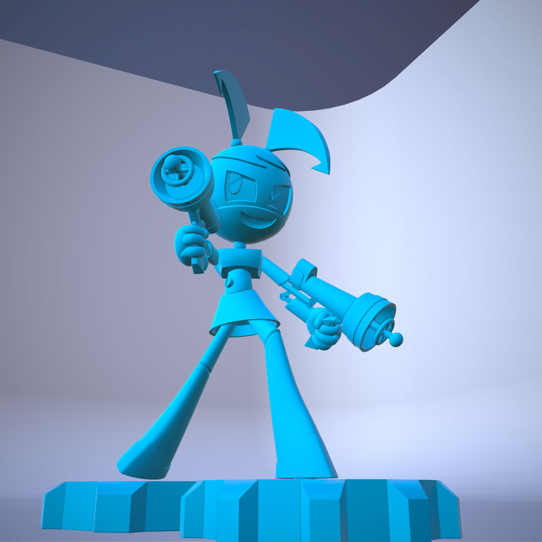 Fichier STL Pack Collection Jenny - XJ-9 🤖・Modèle à télécharger et à ...