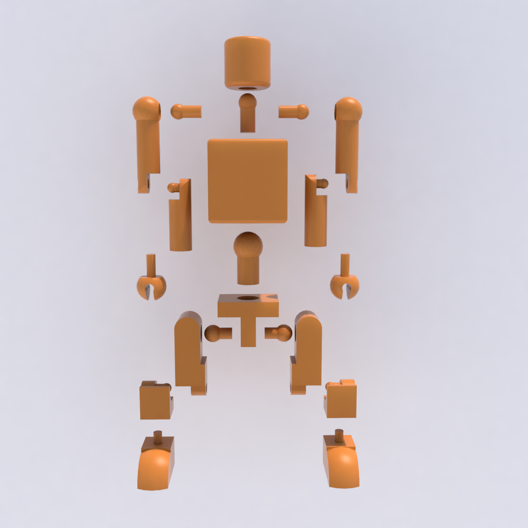 Download STL file Play-Man • 3D print object ・ Cults