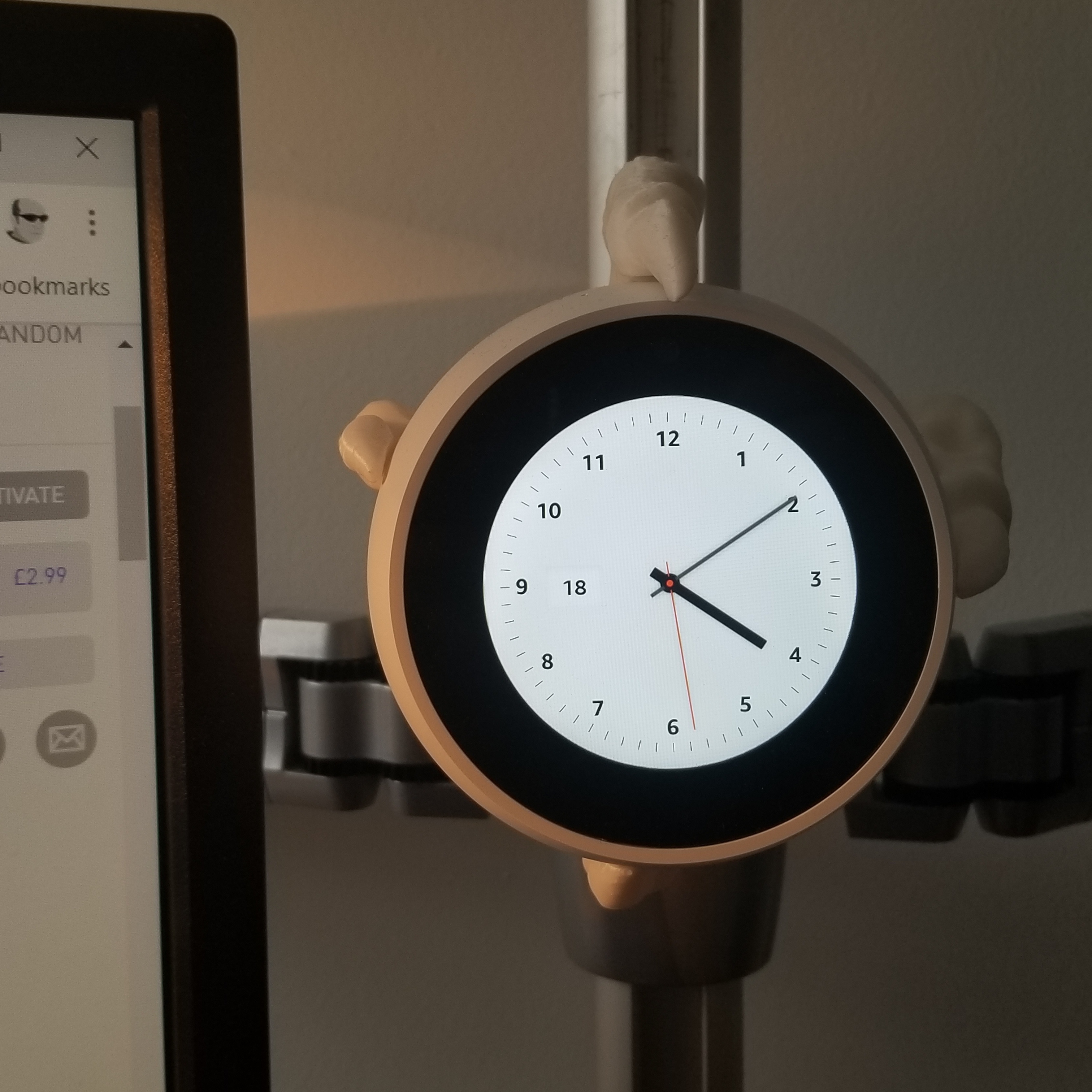 Free STL file Amazon Echo Spot Mount 🪑・Template to download and 3D ...