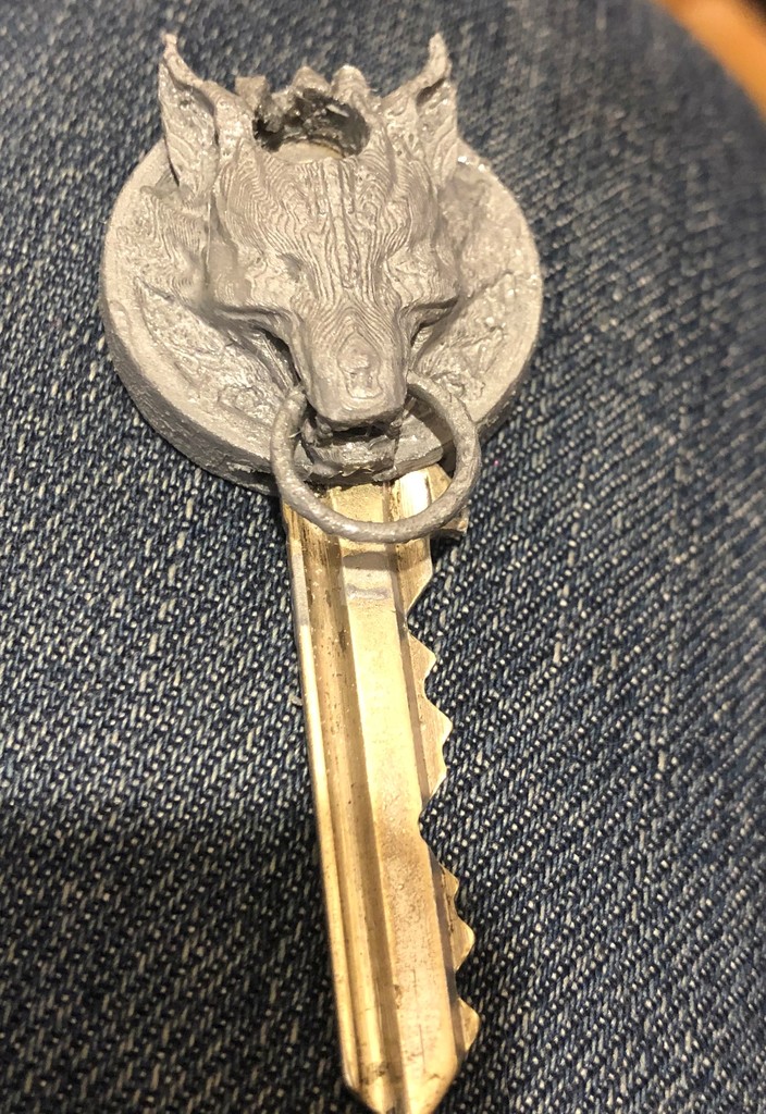 Free 3D file FF7 Final Fantasy Cloud Fenrir Key・3D printable model to ...