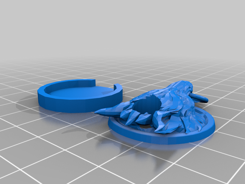 Free 3D file FF7 Final Fantasy Cloud Fenrir Key・3D printable model to ...