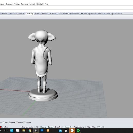 Download OBJ file Dobby • 3D printer object ・ Cults