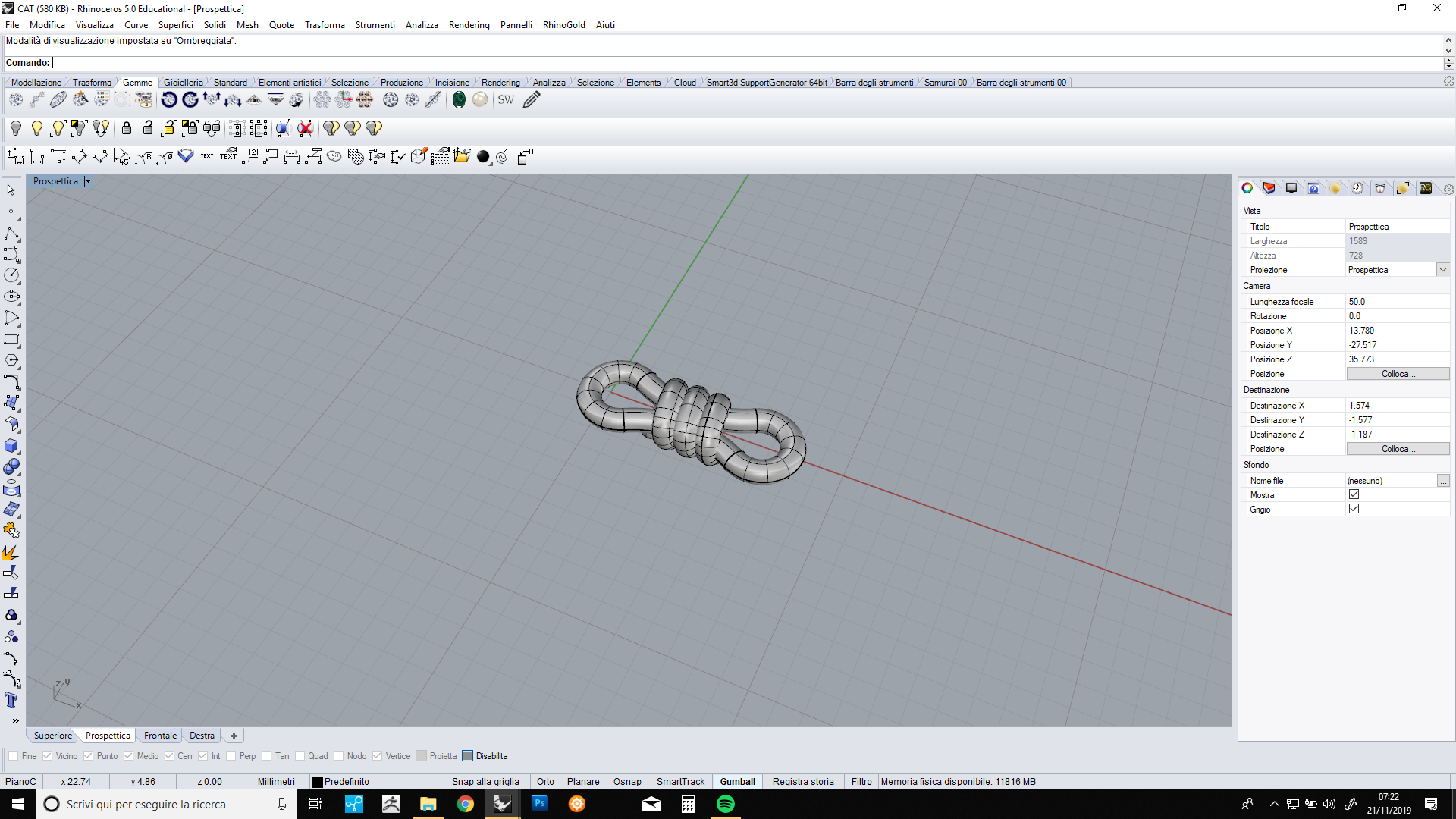 STL file Rope chain link 🔗・Model to download and 3D print・Cults