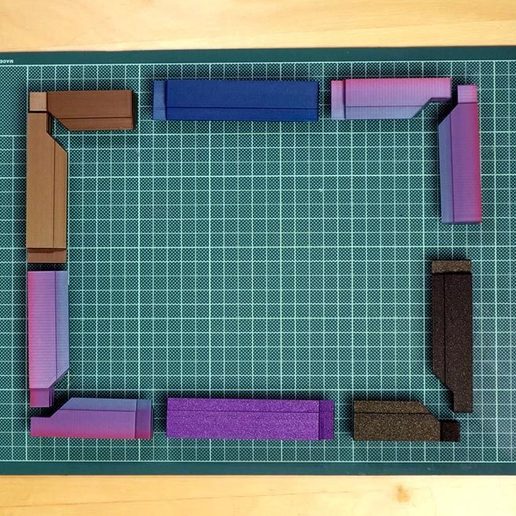 Download free STL file GFA Ultimate Picture Frame: A6 Frame • Template ...