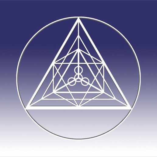 Download OBJ file Pyramid Star - Sacred Geometry Design for 3D Printing ...