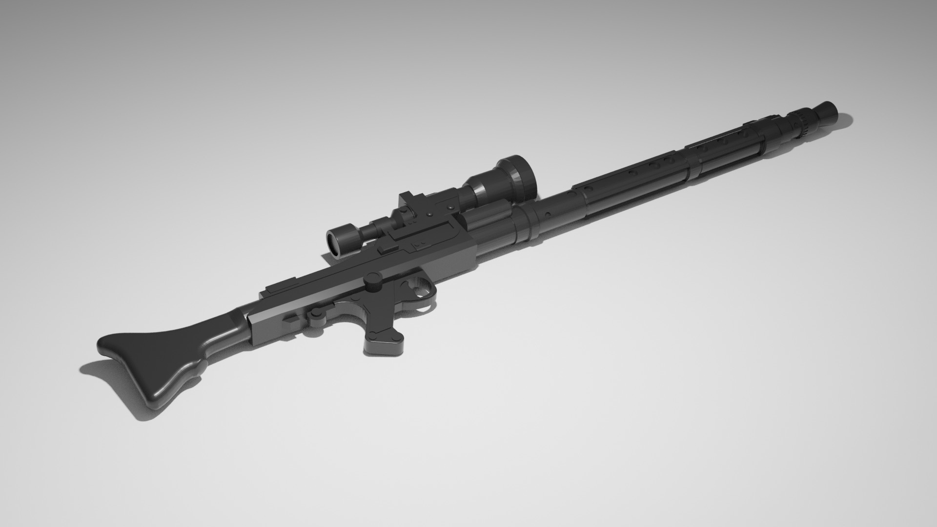 STL file DLT-19X Star Wars Sniper Rifle for 6 inch figure ⭐・3D ...