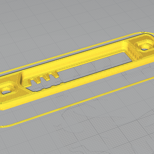 Download STL file LIGHT SWITCH MOUNT KEYMODM-LOK • 3D print template ...
