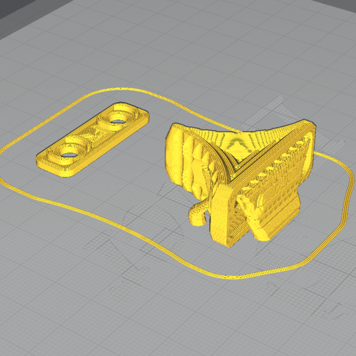 Download STL file SHORT HANDSTOP M-LOK • 3D print design ・ Cults