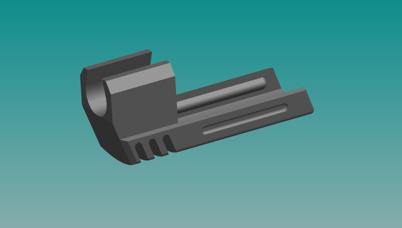 STL file MATCH COMPENSATOR FOR MK23・3D printer design to download・Cults