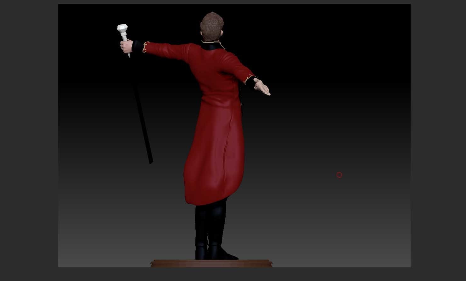 STL file GREATEST SHOWMAN PT BARNUM HUE JACKMAN 3D PRINT PRINTABLE ...