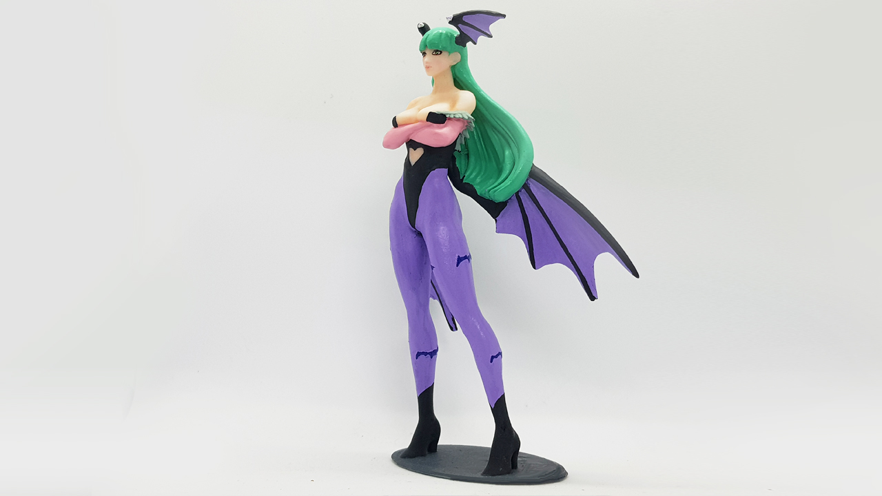 STL file MORRIGAN figure for printing!・3D print model to download・Cults