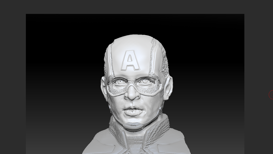 STL file CAPTAIN AMERICA HEAD STEVE ROGERS AVENGERS ENDGAME BUST 3D ...
