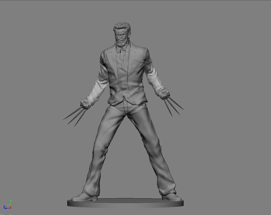 Archivo STL LOGAN MOVIE WOLVERINE MODEL FOR 3D PRINT・Modelo de ...