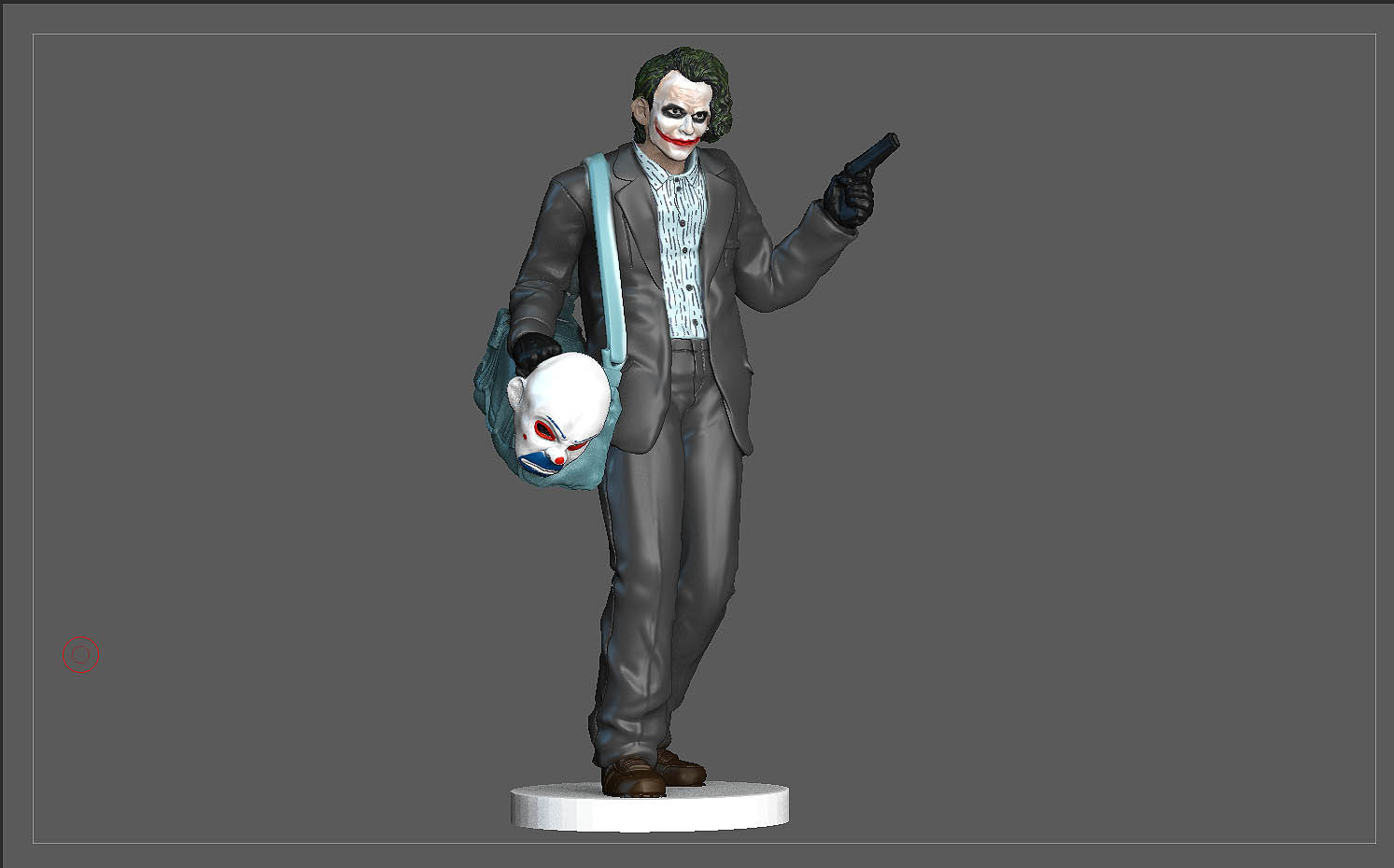 STL file JOKER BANK ROBBER BATMAN DARK NIGHT DC STATUE MODEL・3D print ...