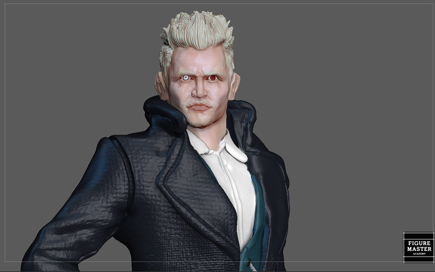 STL file GRINDELWALD JOHNNY DEPP FANTASTIC BEAST HARRY POTTER WIZARD・3D ...