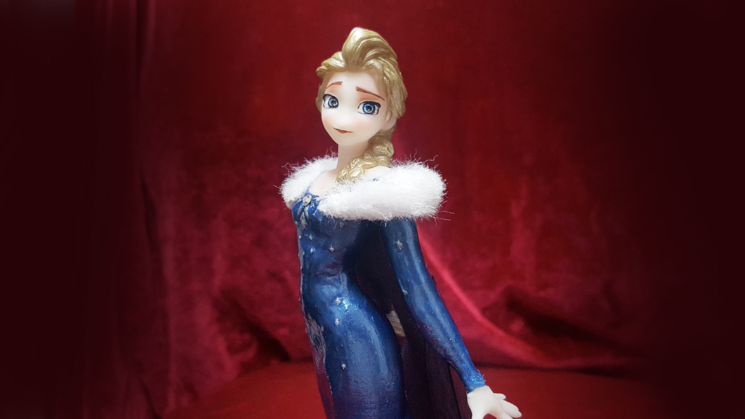 STL file ELSA ICE DRESS MODEL FOR 3D PRINT FROZEN 3D print model 🧊・3D ...