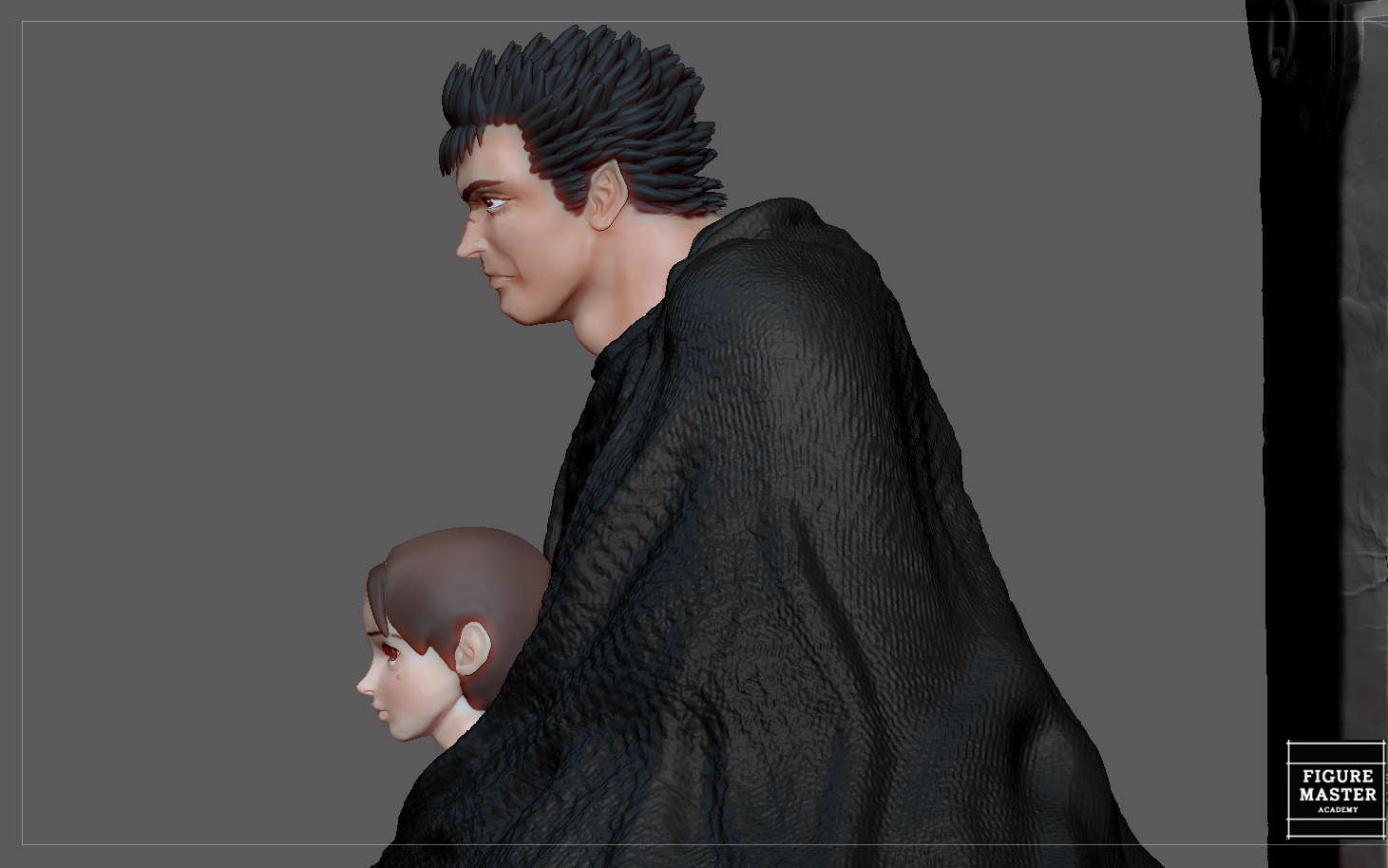 Файл 3D BERSERK GUTS FANTASY ANIME SWORD CHARACTER 3D PRINT MODEL 3D ...