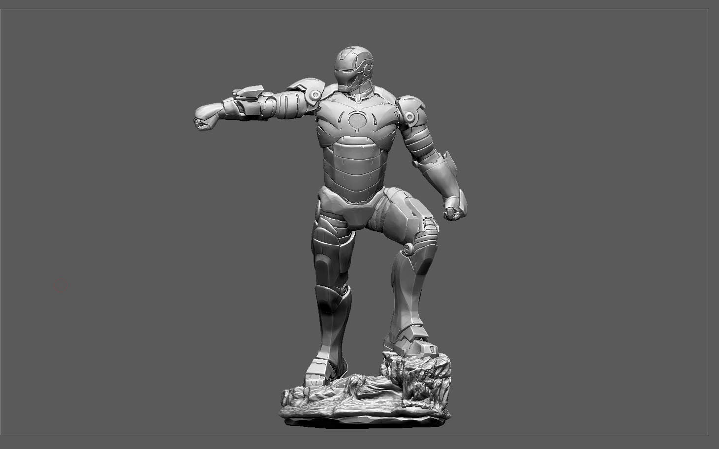 3D file IRONMAN MK3 AVENGERS MODEL MCU TONY STARK STATUE 3D print model ...