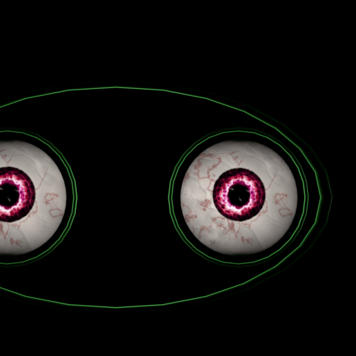 Download free STL file Free 3d eyes of glaring intent • 3D printer ...