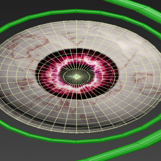 Download free STL file Free 3d eyes of glaring intent • 3D printer ...