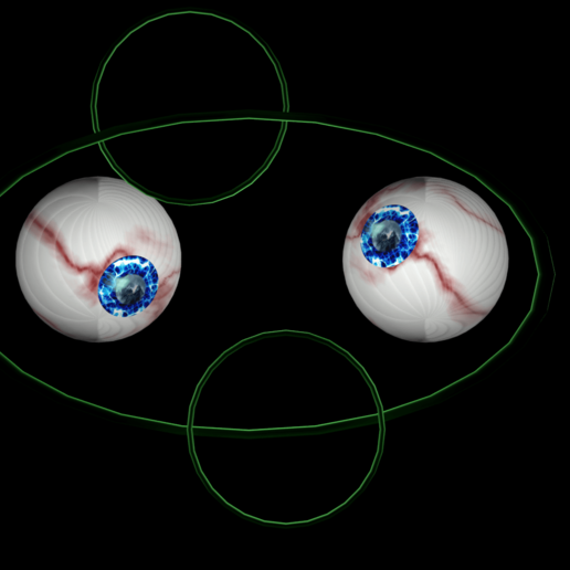 Download free STL file Free rigged eyes of salvation • 3D printable ...