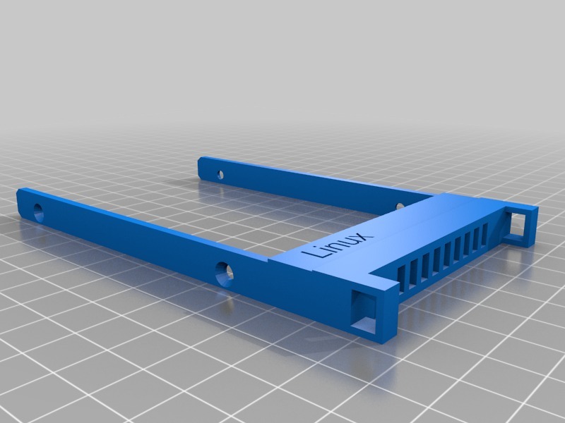 Free 3D file ssd hdd slide in tray 2.5"・3D printing idea to download・Cults