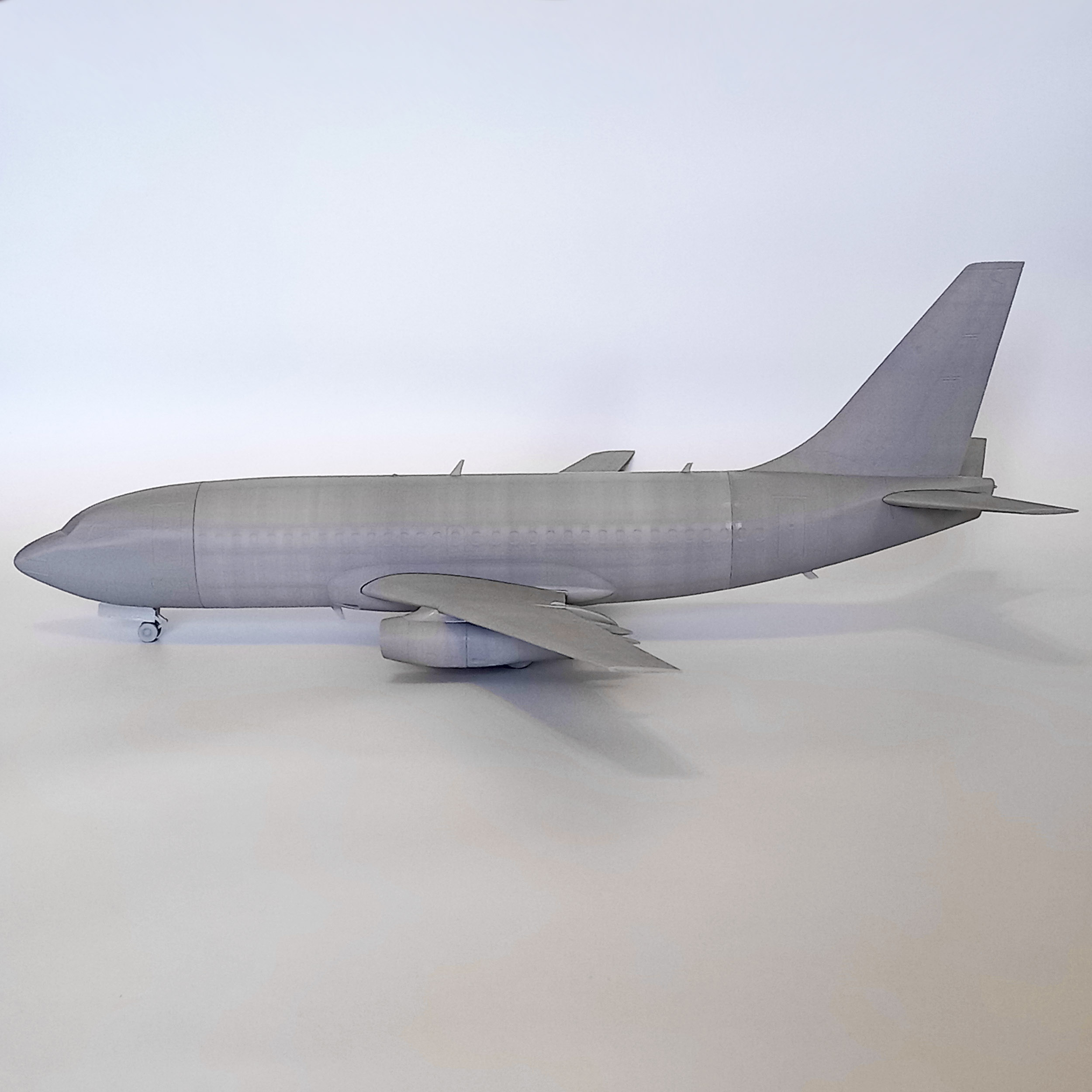 3D file 233211 Airliner 737-200 Down ⬇️・3D printing design to download ...