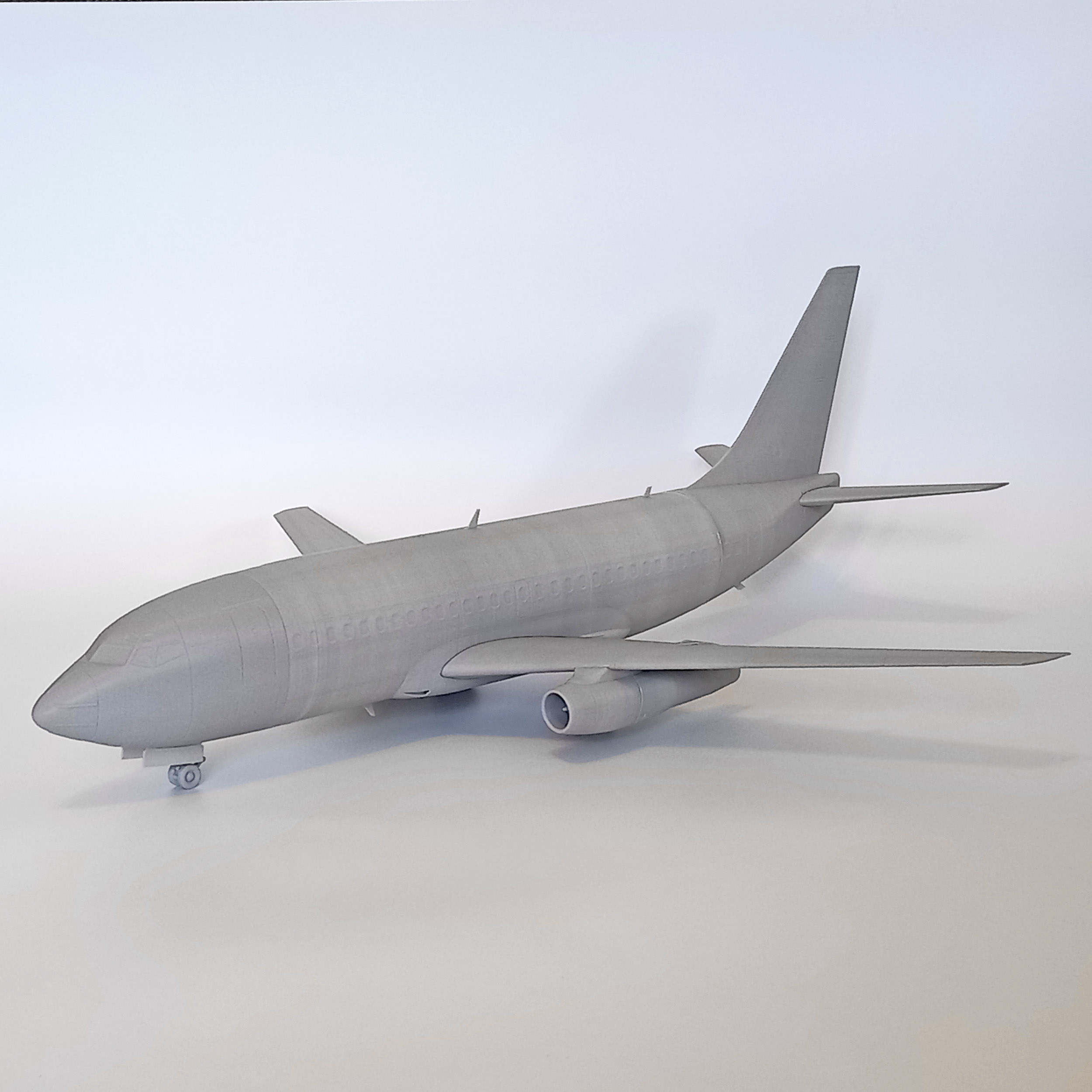 3D file 233211 Airliner 737-200 Down ⬇️・3D printing design to download ...