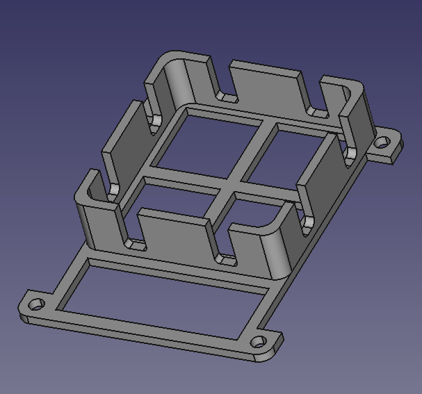Free STL file Raspberry Pi 4B case with Fan mount・3D printable model to ...