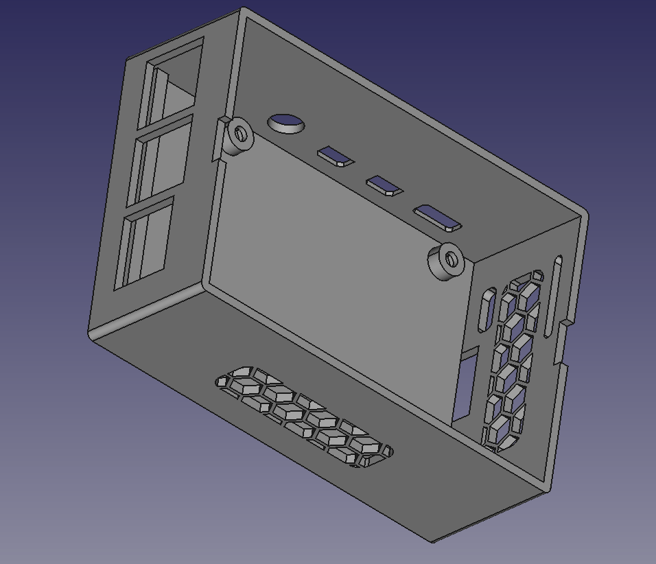 Free STL file Raspberry Pi 4B case with Fan mount・3D printable model to ...
